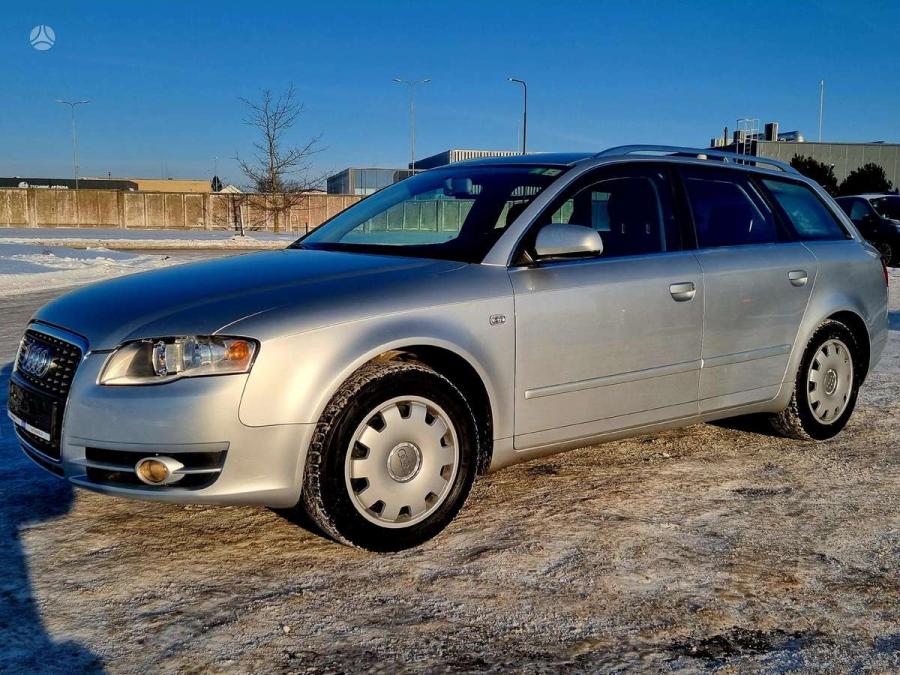 Grey Audi A4 2006 in Siauliai, with an engine capacity of 1.99 L and mileage of 280 thousand km for 2900 €, photo 11 on AUTOMOTO.COM.LV
