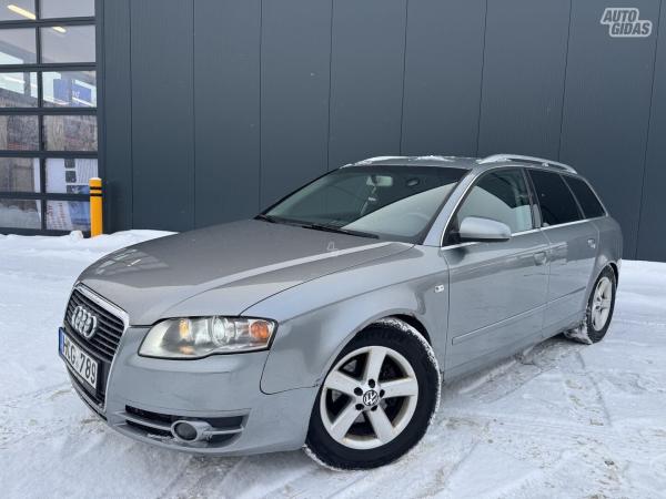 Pelēks Audi A4 2006 Panevēža, ar dzinēja tilpumu 2.00 L un nobraukumu 400 tūkst. km par 1650 €, foto 1 vietnē AUTOMOTO.COM.LV