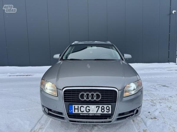 Pelēks Audi A4 2006 Panevēža, ar dzinēja tilpumu 2.00 L un nobraukumu 400 tūkst. km par 1650 €, foto 3 vietnē AUTOMOTO.COM.LV
