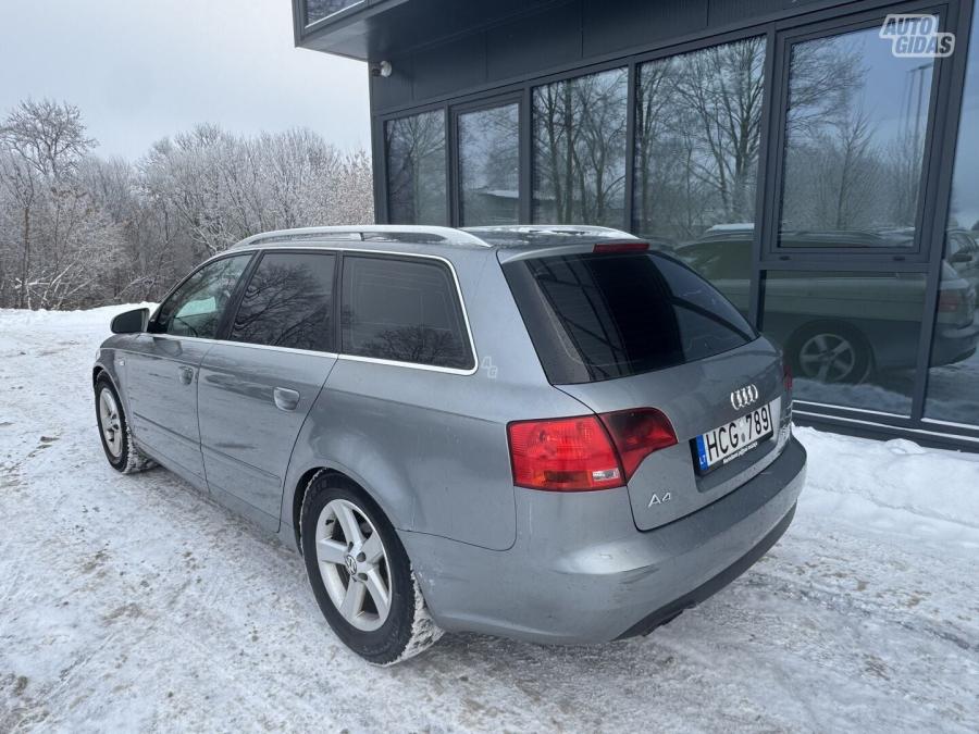 Grey Audi A4 2006 in Panevezys, with an engine capacity of 2.00 L and mileage of 400 thousand km for 1650 €, photo 9 on AUTOMOTO.COM.LV
