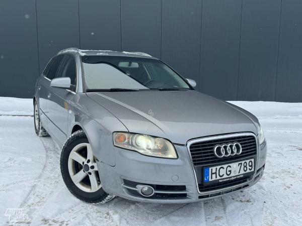 Grey Audi A4 2006 in Panevezys, with an engine capacity of 2.00 L and mileage of 400 thousand km for 1650 €, photo 1 on AUTOMOTO.COM.LV