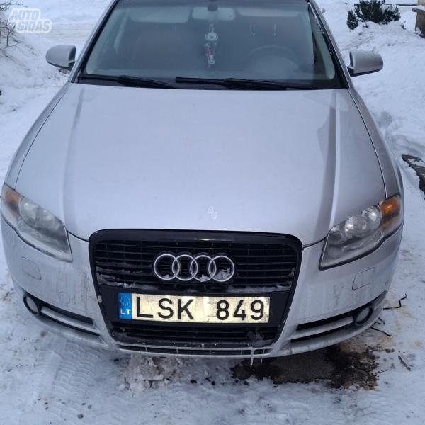 Grey Audi A4 2006 in Akmene, with an engine capacity of 1.80 L and mileage of 294 thousand km for 3500 €, photo 1 on AUTOMOTO.COM.LV