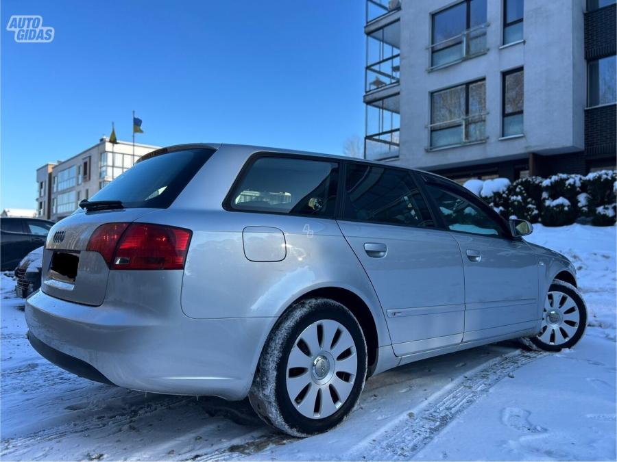 Grey Audi A4 2006 in Kaunas, with an engine capacity of 2.00 L and mileage of 278 thousand km for 3250 €, photo 4 on AUTOMOTO.COM.LV
