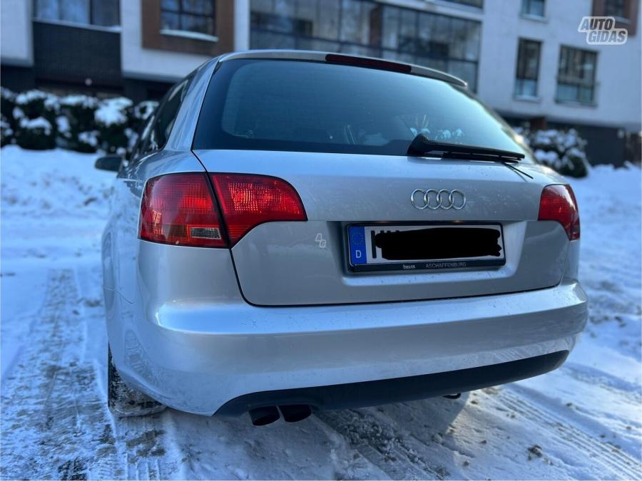 Grey Audi A4 2006 in Kaunas, with an engine capacity of 2.00 L and mileage of 278 thousand km for 3250 €, photo 14 on AUTOMOTO.COM.LV
