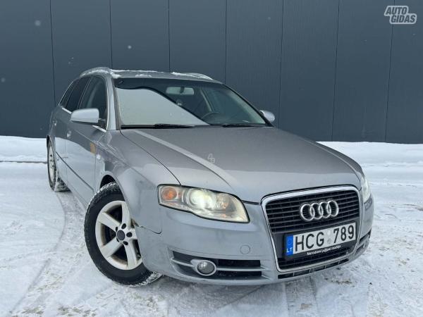 Pelēks Audi A4 2006 Panevēža, ar dzinēja tilpumu 2.00 L un nobraukumu 450 tūkst. km par 1550 €, foto 2 vietnē AUTOMOTO.COM.LV