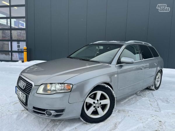 Pelēks Audi A4 2006 Panevēža, ar dzinēja tilpumu 2.00 L un nobraukumu 450 tūkst. km par 1550 €, foto 4 vietnē AUTOMOTO.COM.LV
