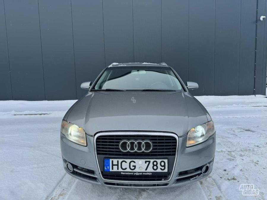 Grey Audi A4 2006 in Panevezys, with an engine capacity of 2.00 L and mileage of 400 thousand km for 1590 €, photo 3 on AUTOMOTO.COM.LV