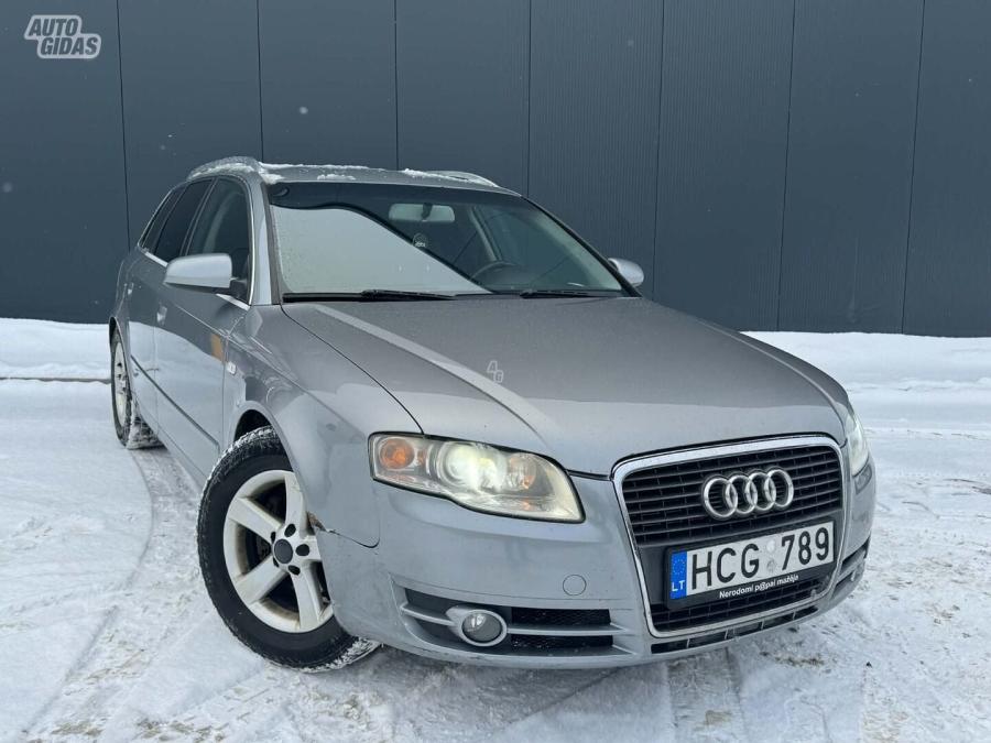 Grey Audi A4 2006 in Panevezys, with an engine capacity of 2.00 L and mileage of 400 thousand km for 1590 €, photo 5 on AUTOMOTO.COM.LV