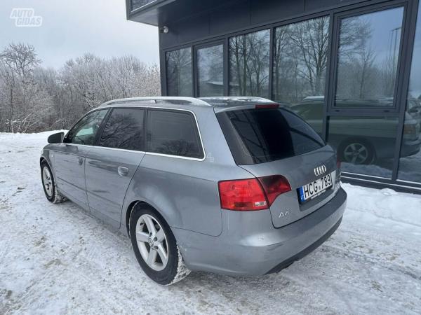 Grey Audi A4 2006 in Panevezys, with an engine capacity of 2.00 L and mileage of 400 thousand km for 1590 €, photo 8 on AUTOMOTO.COM.LV