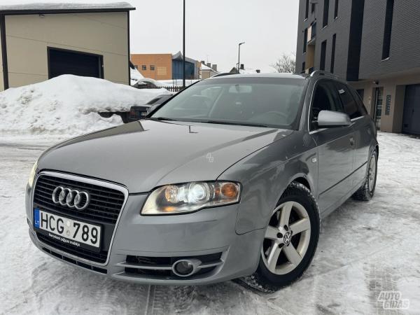 Pelēks Audi A4 2006 Panevēža, ar dzinēja tilpumu 2.00 L un nobraukumu 400 tūkst. km par 1690 €, foto 2 vietnē AUTOMOTO.COM.LV