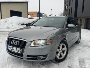 Pelēks Audi A4 2006 Panevēža, ar dzinēja tilpumu 2.00 L un nobraukumu 400 tūkst. km par 1690 €, foto 2 vietnē AUTOMOTO.COM.LV