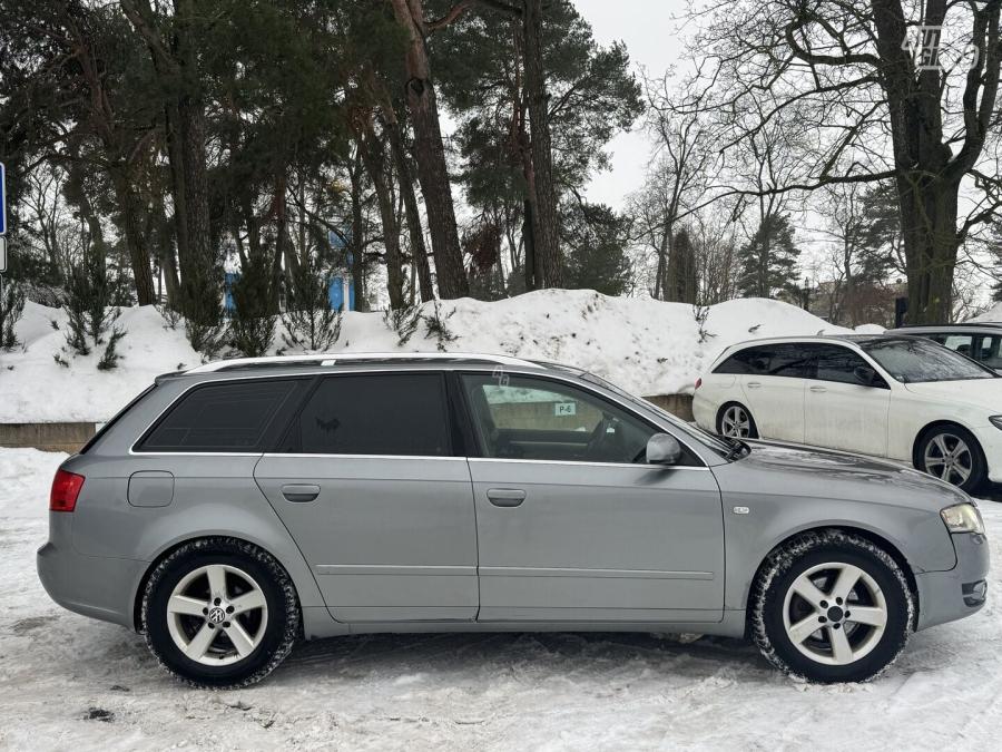 Pelēks Audi A4 2006 Panevēža, ar dzinēja tilpumu 2.00 L un nobraukumu 400 tūkst. km par 1690 €, foto 7 vietnē AUTOMOTO.COM.LV