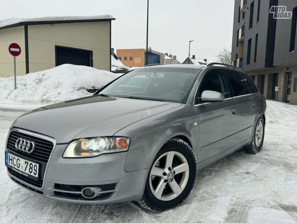 Grey Audi A4 2006 in Panevezys, with an engine capacity of 2.00 L and mileage of 450 thousand km for 1699 €, photo 4 on AUTOMOTO.COM.LV