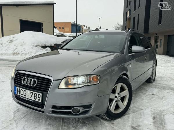 Grey Audi A4 2006 in Panevezys, with an engine capacity of 2.00 L and mileage of 450 thousand km for 1699 €, photo 5 on AUTOMOTO.COM.LV