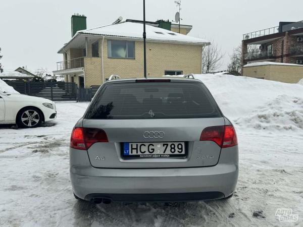 Grey Audi A4 2006 in Panevezys, with an engine capacity of 2.00 L and mileage of 450 thousand km for 1699 €, photo 10 on AUTOMOTO.COM.LV