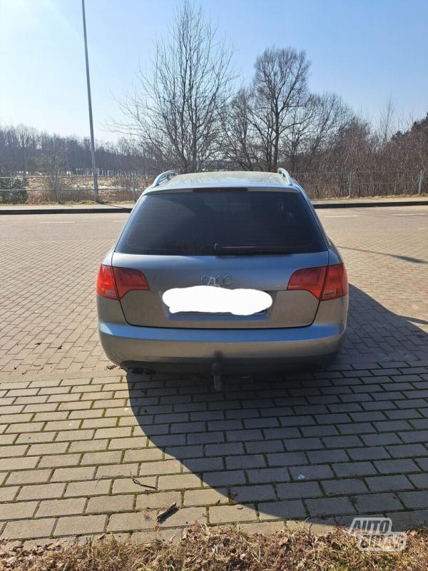 Pelēks Audi A4 2006 Ignalina, ar dzinēja tilpumu 1.90 L un nobraukumu 338 tūkst. km par 2500 €, foto 3 vietnē AUTOMOTO.COM.LV
