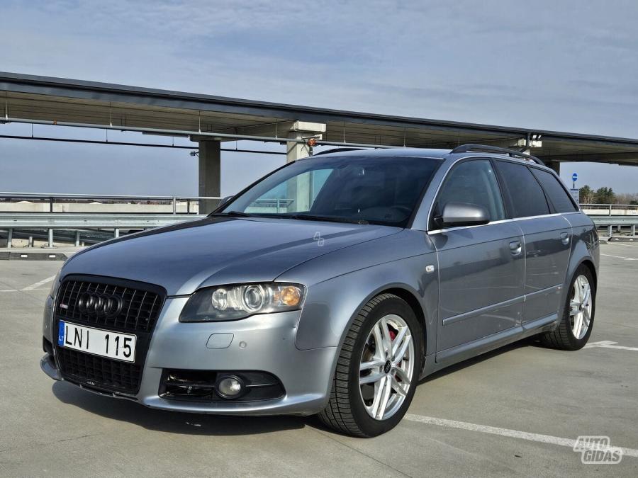 Grey Audi A4 2006 in Vilnius, with an engine capacity of 3.00 L and mileage of 380 thousand km for 1800 €, photo 1 on AUTOMOTO.COM.LV