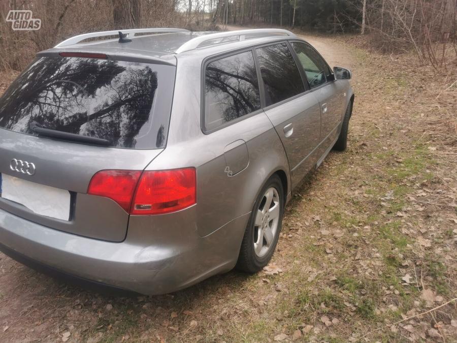 Grey Audi A4 2006 in Panevezys, with an engine capacity of 2.00 L and mileage of 345 thousand km for 1400 €, photo 6 on AUTOMOTO.COM.LV