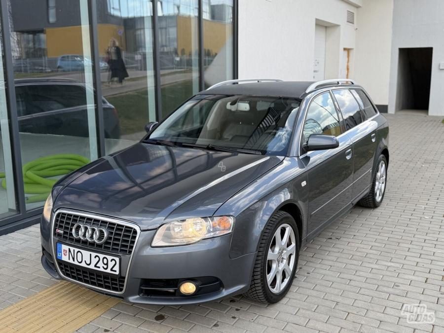 Pelēks Audi A4 2006 Viļņa, ar dzinēja tilpumu 2.00 L un nobraukumu 342 tūkst. km par 2350 €, foto 1 vietnē AUTOMOTO.COM.LV