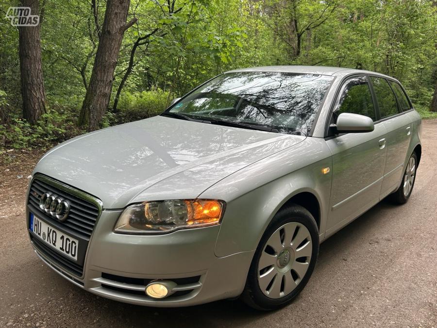 Pelēks Audi A4 2006 Kauņa, ar dzinēja tilpumu 2.00 L un nobraukumu 278 tūkst. km par 2999 €, foto 4 vietnē AUTOMOTO.COM.LV