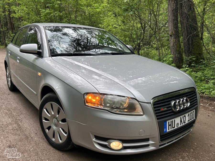 Pelēks Audi A4 2006 Kauņa, ar dzinēja tilpumu 2.00 L un nobraukumu 278 tūkst. km par 2999 €, foto 6 vietnē AUTOMOTO.COM.LV