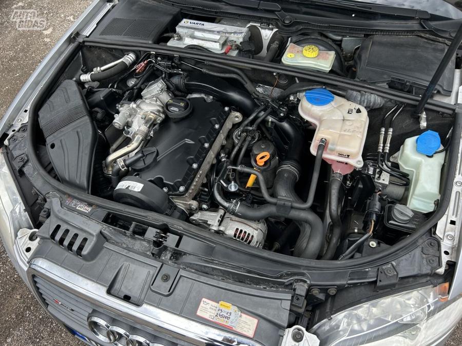 Pelēks Audi A4 2006 Kauņa, ar dzinēja tilpumu 2.00 L un nobraukumu 278 tūkst. km par 2999 €, foto 16 vietnē AUTOMOTO.COM.LV