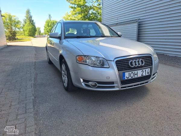 Pelēks Audi A4 2006 Telšiai, ar dzinēja tilpumu 2.00 L un nobraukumu 264 tūkst. km par 2400 €, foto 3 vietnē AUTOMOTO.COM.LV
