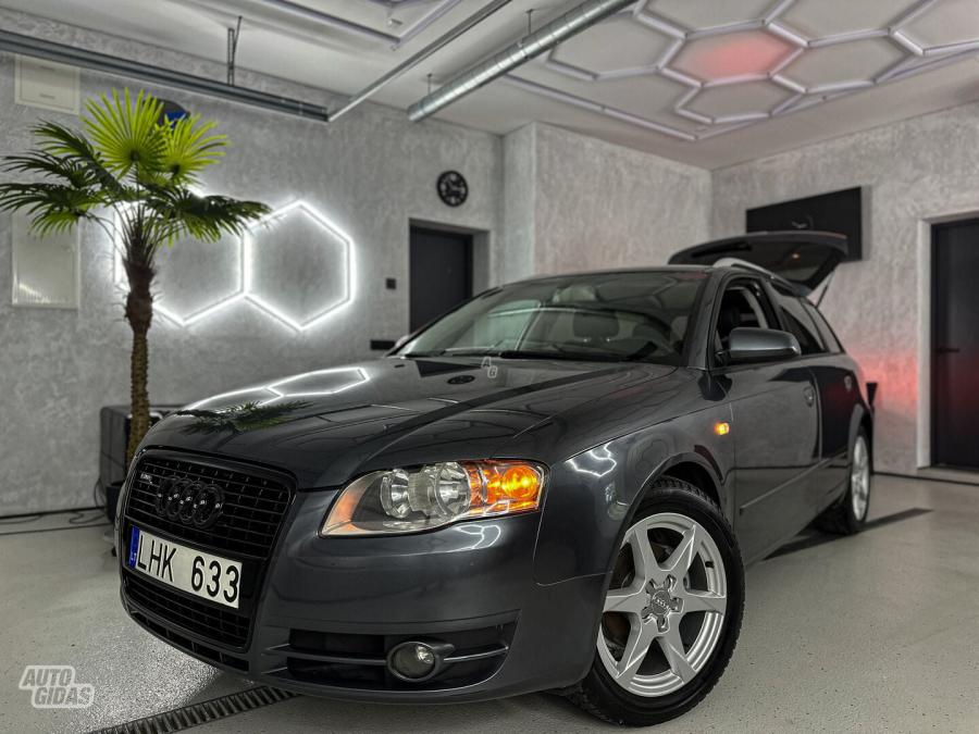 Pelēks Audi A4 2006 Kauņa, ar dzinēja tilpumu 1.90 L un nobraukumu 301 tūkst. km par 3750 €, foto 5 vietnē AUTOMOTO.COM.LV