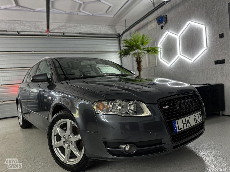 Pelēks Audi A4 2006 Kauņa, ar dzinēja tilpumu 1.90 L un nobraukumu 301 tūkst. km par 3750 €, foto 6 vietnē AUTOMOTO.COM.LV
