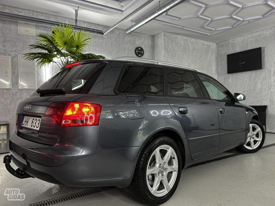 Pelēks Audi A4 2006 Kauņa, ar dzinēja tilpumu 1.90 L un nobraukumu 301 tūkst. km par 3750 €, foto 7 vietnē AUTOMOTO.COM.LV