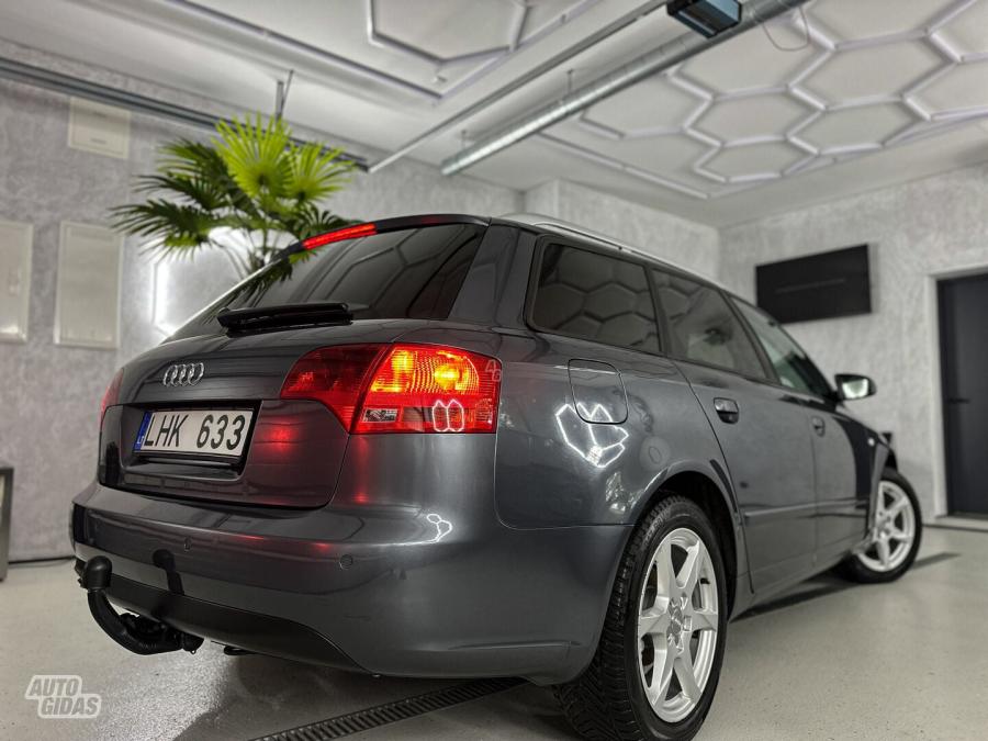 Pelēks Audi A4 2006 Kauņa, ar dzinēja tilpumu 1.90 L un nobraukumu 301 tūkst. km par 3750 €, foto 12 vietnē AUTOMOTO.COM.LV
