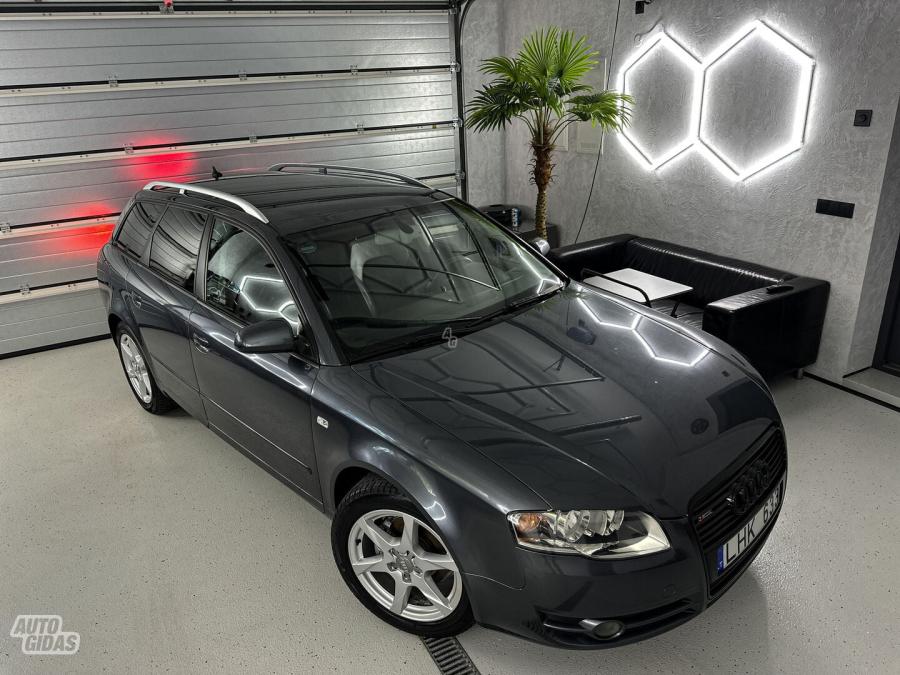 Pelēks Audi A4 2006 Kauņa, ar dzinēja tilpumu 1.90 L un nobraukumu 301 tūkst. km par 3750 €, foto 13 vietnē AUTOMOTO.COM.LV
