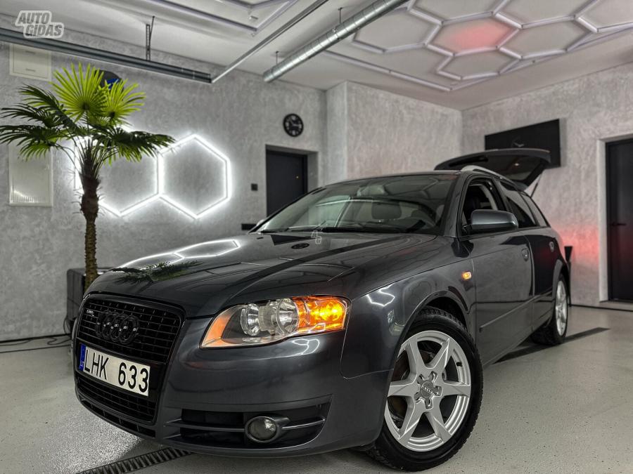 Pelēks Audi A4 2006 Kauņa, ar dzinēja tilpumu 1.90 L un nobraukumu 301 tūkst. km par 3750 €, foto 19 vietnē AUTOMOTO.COM.LV