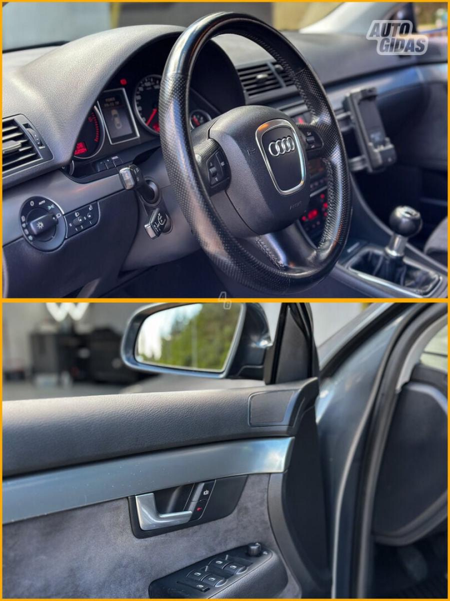 Pelēks Audi A4 2006 Kauņa, ar dzinēja tilpumu 1.90 L un nobraukumu 301 tūkst. km par 3750 €, foto 35 vietnē AUTOMOTO.COM.LV