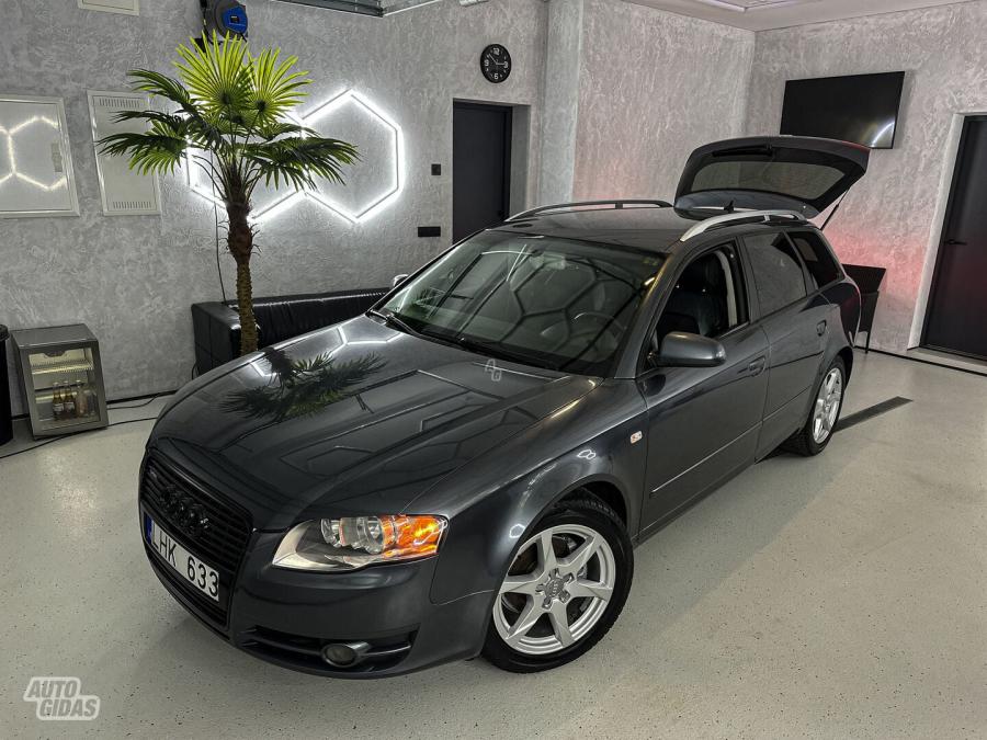 Pelēks Audi A4 2006 Kauņa, ar dzinēja tilpumu 1.90 L un nobraukumu 301 tūkst. km par 3750 €, foto 16 vietnē AUTOMOTO.COM.LV