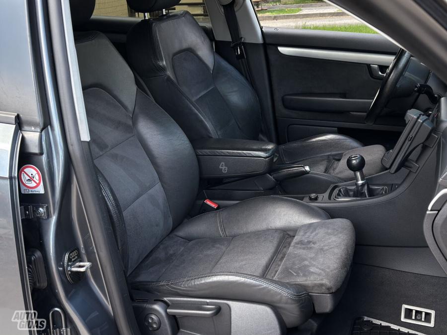Pelēks Audi A4 2006 Kauņa, ar dzinēja tilpumu 1.90 L un nobraukumu 301 tūkst. km par 3750 €, foto 28 vietnē AUTOMOTO.COM.LV
