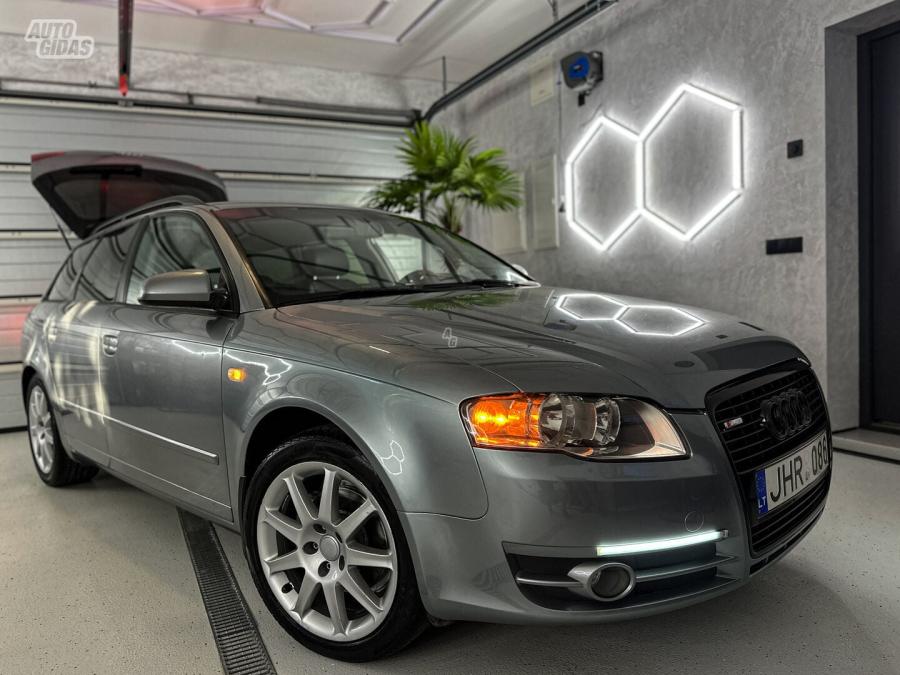 Grey Audi A4 2006 in Kaunas, with an engine capacity of 2.00 L and mileage of 382 thousand km for 3750 €, photo 6 on AUTOMOTO.COM.LV