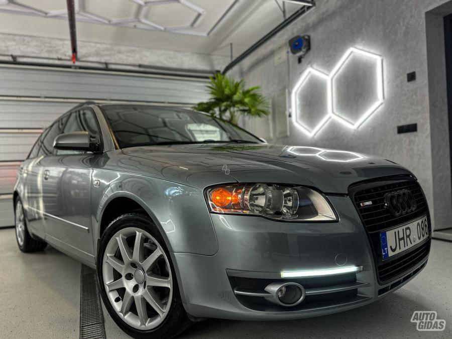 Grey Audi A4 2006 in Kaunas, with an engine capacity of 2.00 L and mileage of 382 thousand km for 3750 €, photo 9 on AUTOMOTO.COM.LV