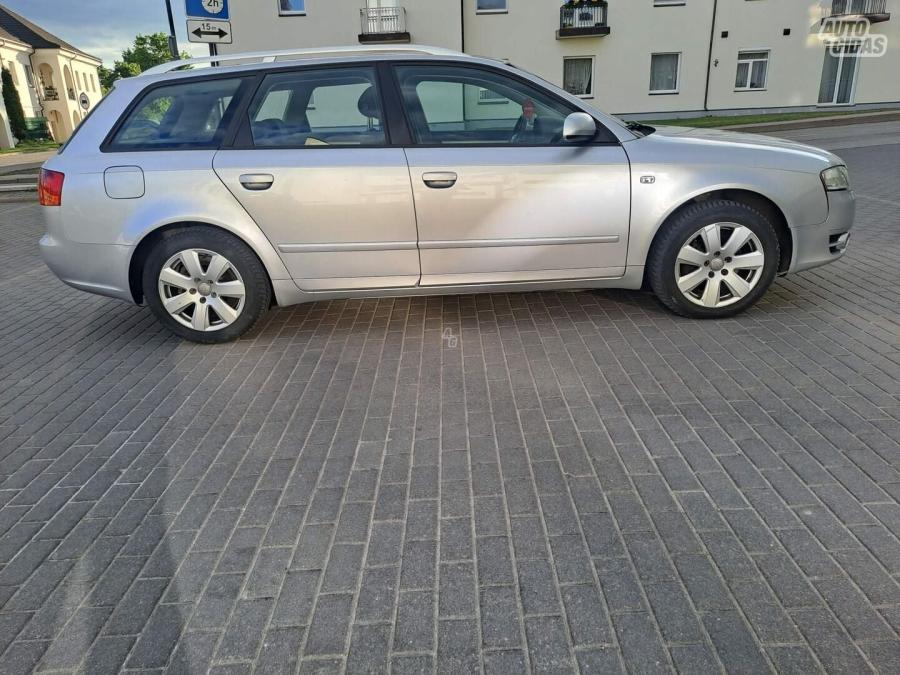 Pelēks Audi A4 2006 Telšiai, ar dzinēja tilpumu 2.00 L un nobraukumu 264 tūkst. km par 2350 €, foto 9 vietnē AUTOMOTO.COM.LV