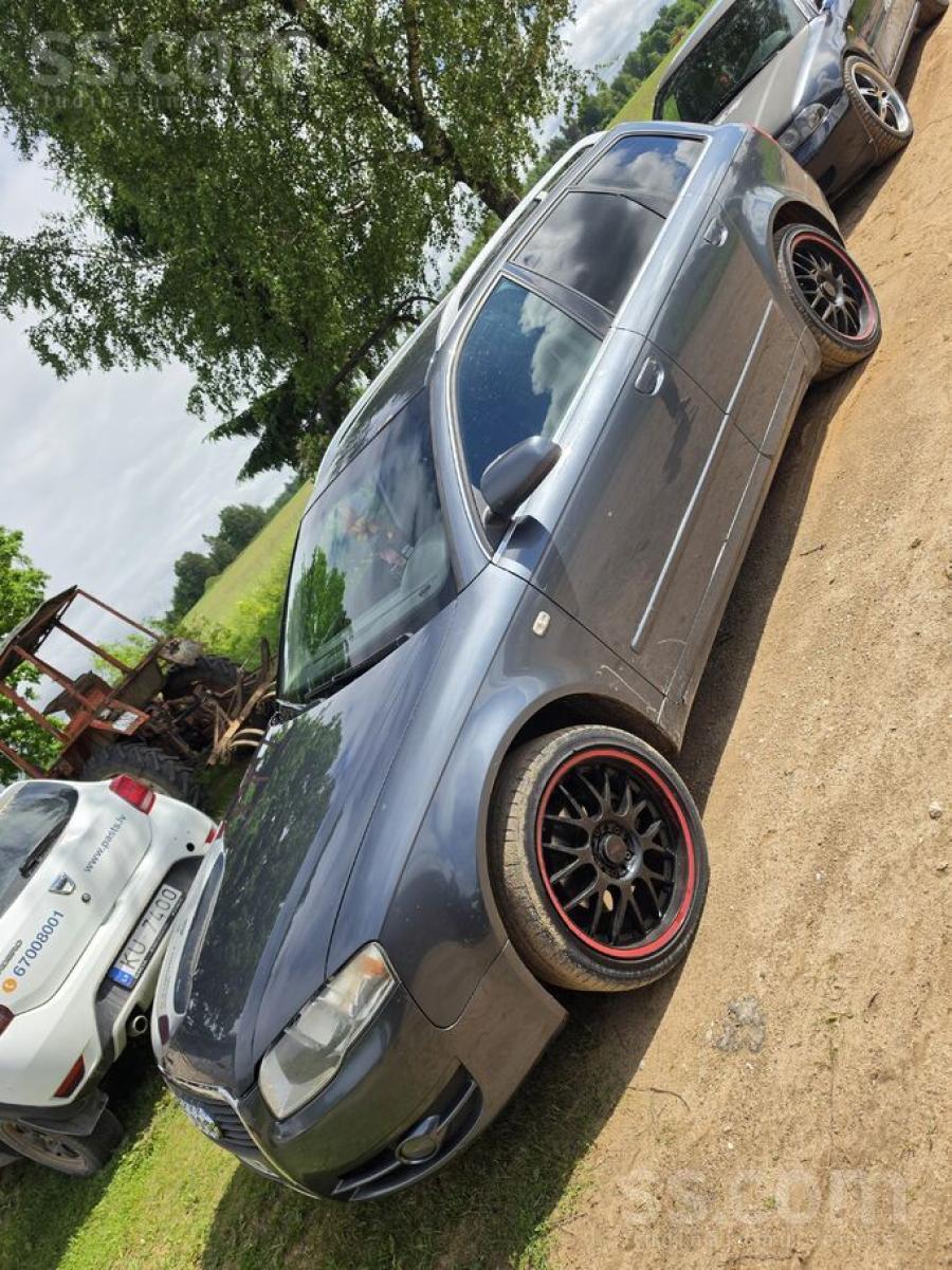 Grey Audi A4 2006 in Limbazi, with an engine capacity of 2.00 L and mileage of 306 thousand km for 2000 €, photo 3 on AUTOMOTO.COM.LV