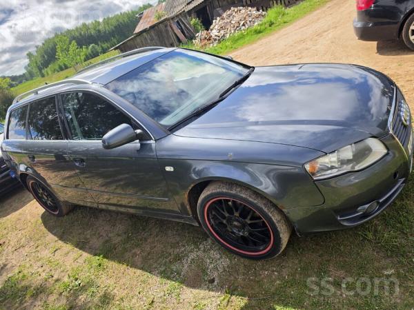 Pelēks Audi A4 2006 Limbaži, ar dzinēja tilpumu 2.00 L un nobraukumu 306 tūkst. km par 2000 €, foto 4 vietnē AUTOMOTO.COM.LV