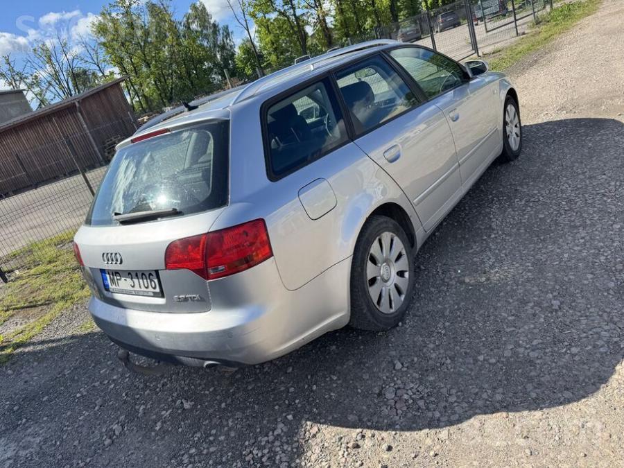 Grey Audi A4 2006 in Bauska, with an engine capacity of 2.70 L and mileage of 0 thousand km for 1750 €, photo 3 on AUTOMOTO.COM.LV