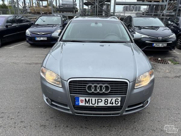 Grey Audi A4 2006 in Vilnius, with an engine capacity of 2.00 L and mileage of 350 thousand km for 1350 €, photo 1 on AUTOMOTO.COM.LV