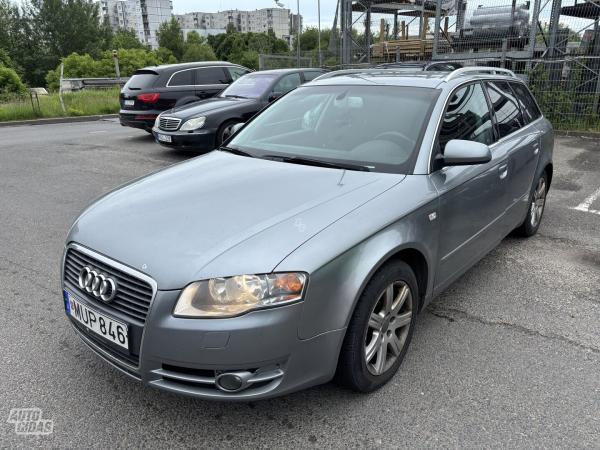 Grey Audi A4 2006 in Vilnius, with an engine capacity of 2.00 L and mileage of 350 thousand km for 1350 €, photo 2 on AUTOMOTO.COM.LV
