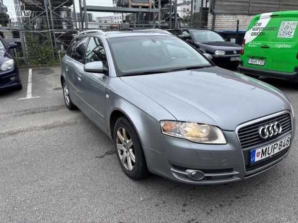 Grey Audi A4 2006 in Vilnius, with an engine capacity of 2.00 L and mileage of 350 thousand km for 1350 €, photo 3 on AUTOMOTO.COM.LV
