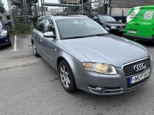 Pelēks Audi A4 2006 Viļņa, ar dzinēja tilpumu 2.00 L un nobraukumu 350 tūkst. km par 1350 €, foto 4 vietnē AUTOMOTO.COM.LV