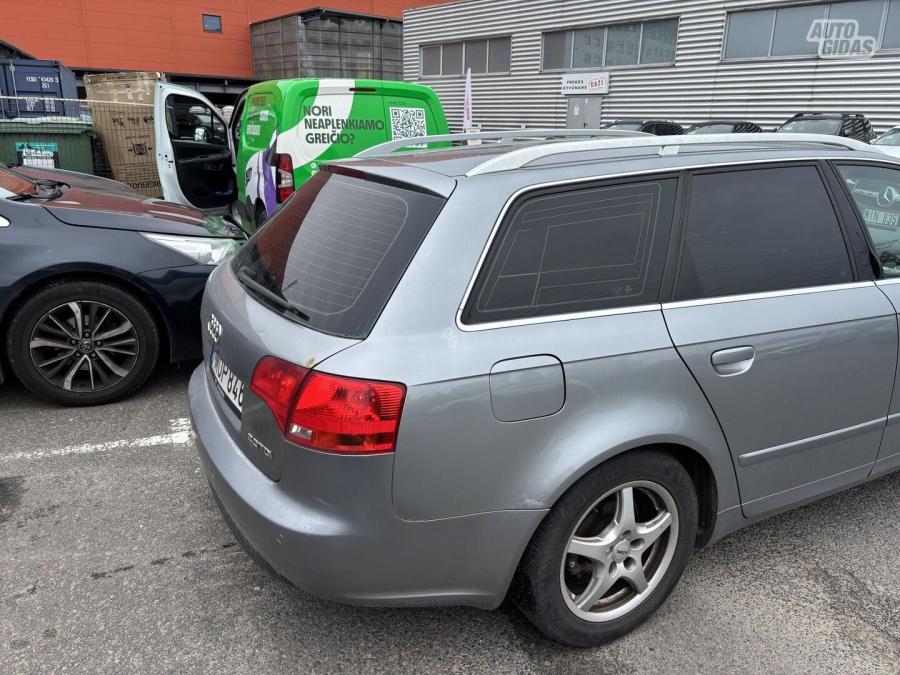 Pelēks Audi A4 2006 Viļņa, ar dzinēja tilpumu 2.00 L un nobraukumu 350 tūkst. km par 1350 €, foto 6 vietnē AUTOMOTO.COM.LV