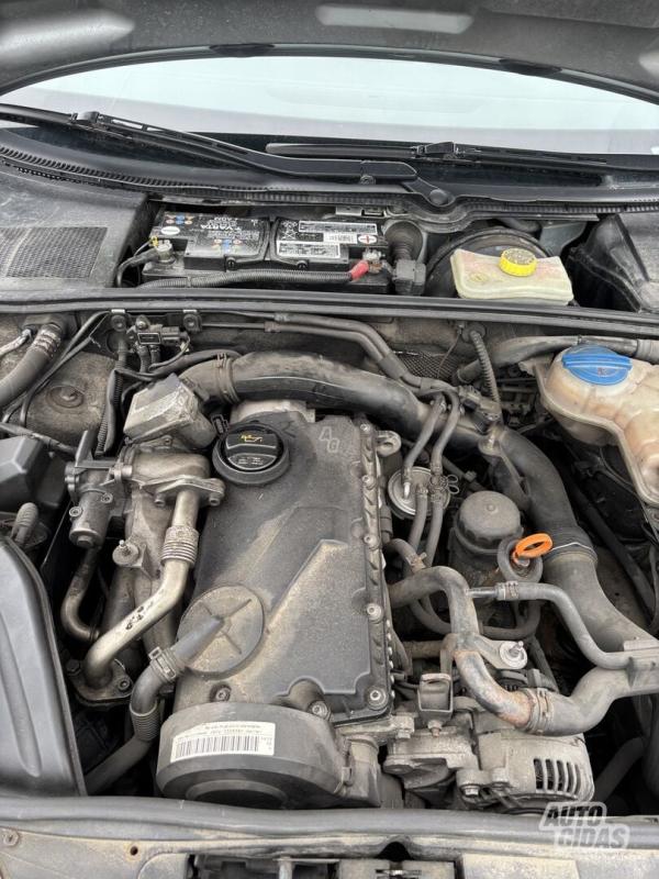 Grey Audi A4 2006 in Vilnius, with an engine capacity of 2.00 L and mileage of 350 thousand km for 1350 €, photo 10 on AUTOMOTO.COM.LV