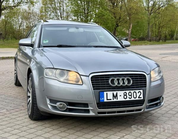 Grey Audi A4 2006 in Riga, with an engine capacity of 2.70 L and mileage of 356 thousand km for 1990 €, photo 1 on AUTOMOTO.COM.LV