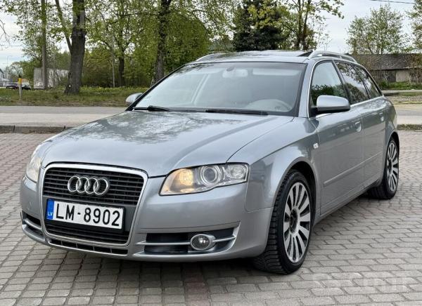 Grey Audi A4 2006 in Riga, with an engine capacity of 2.70 L and mileage of 356 thousand km for 1990 €, photo 2 on AUTOMOTO.COM.LV
